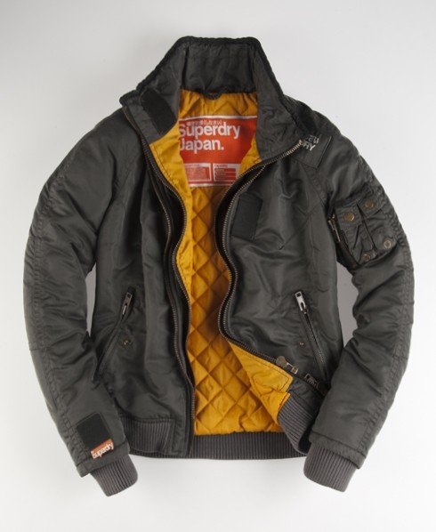 Womens - Jet Jacket in Replica Green | Superdry