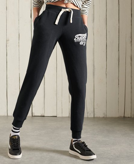 Superdry Collegiate Jogginghose Mit Schriftzug Damen Jogginghosen