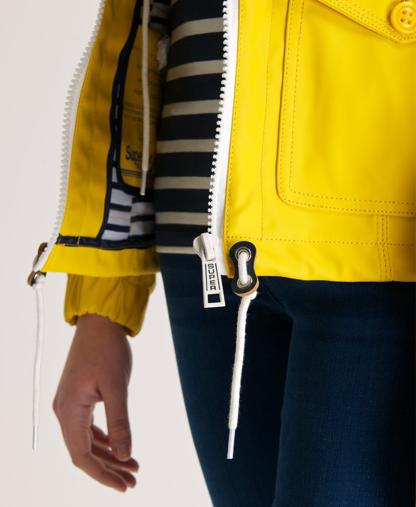 Womens - Boat Jacket in Trawler Yellow | Superdry