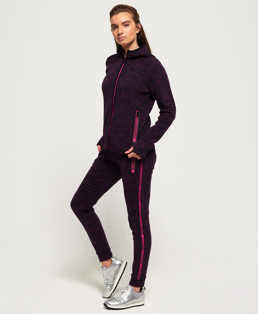 Superdry Core Gym Tech Kapuzenjacke Mit Einsätzen Damen Hoodies