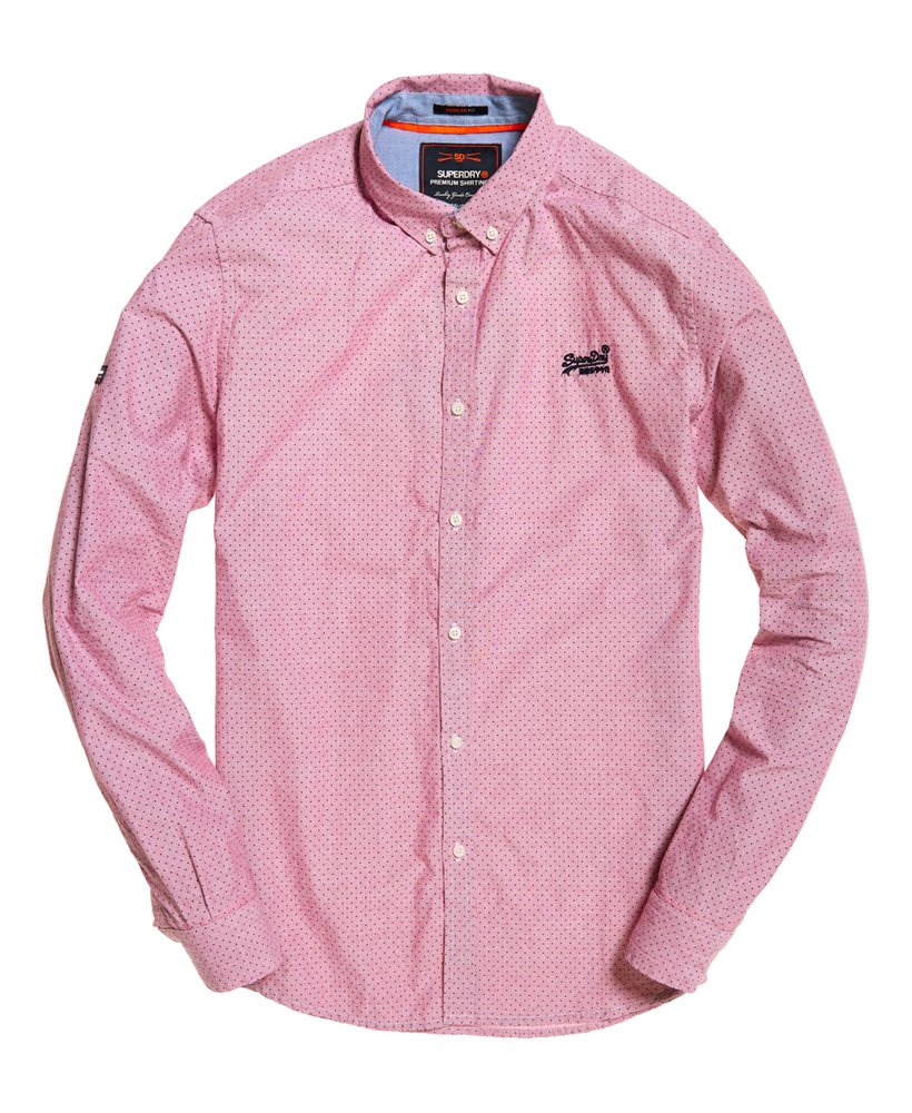 Superdry - Chemise à col boutonné Premium - Chemises pour Homme