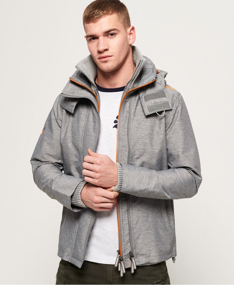 Superdry - Veste à capuche zippée Technical Pop SD-Windcheater - Vestes ...