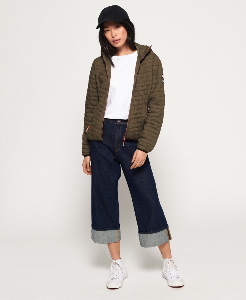 Womens - Vintage Fuji Jacket in Olive | Superdry