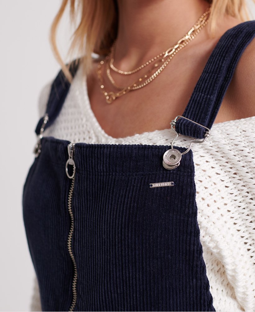 Femme Salopette En Velours C tel Phoebe Bleu Marine Fonc Superdry FR Femme Salopette En Velours C tel Phoebe Bleu Marine Fonc Superdry FR