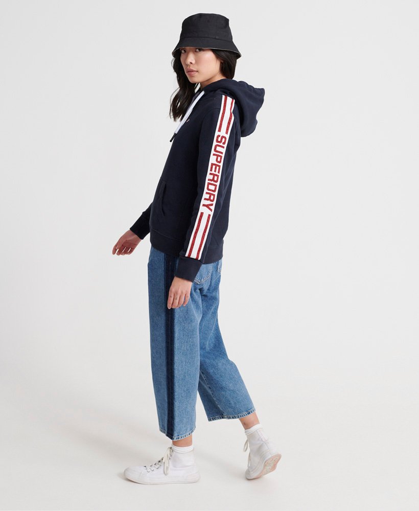 Superdry Modern Coral Label Sport Hoodie Damen Hoodies