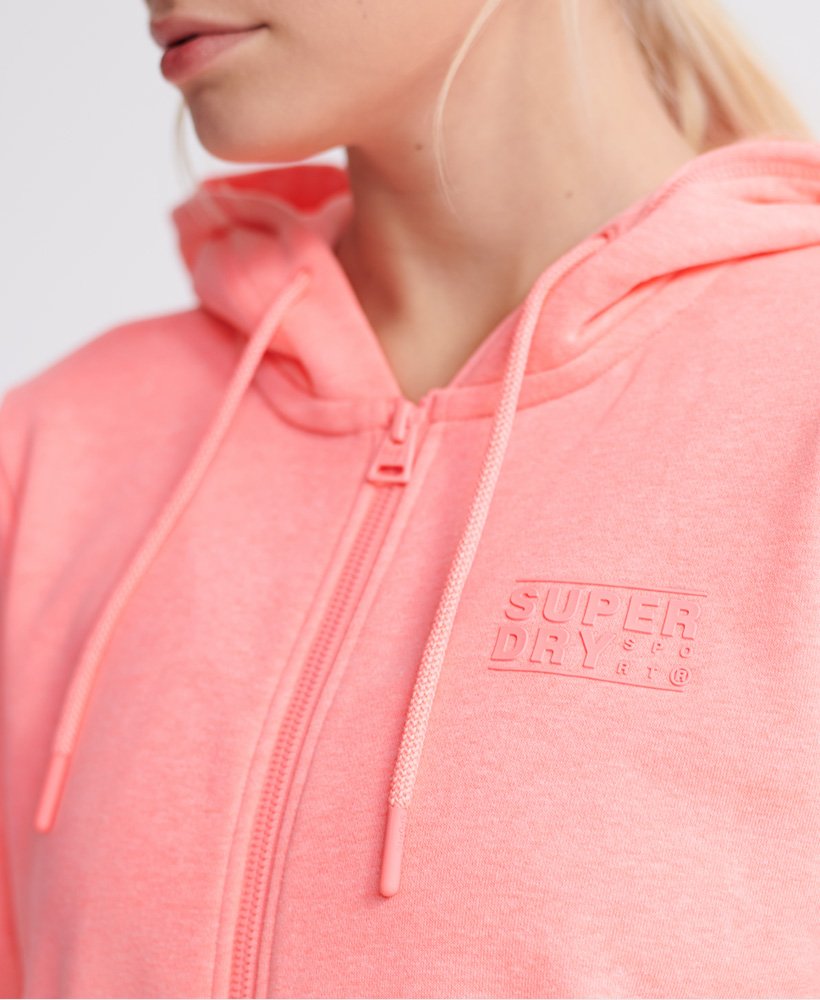 Superdry Core Sport Hoodie Met Rits Hoodies Voor Dames