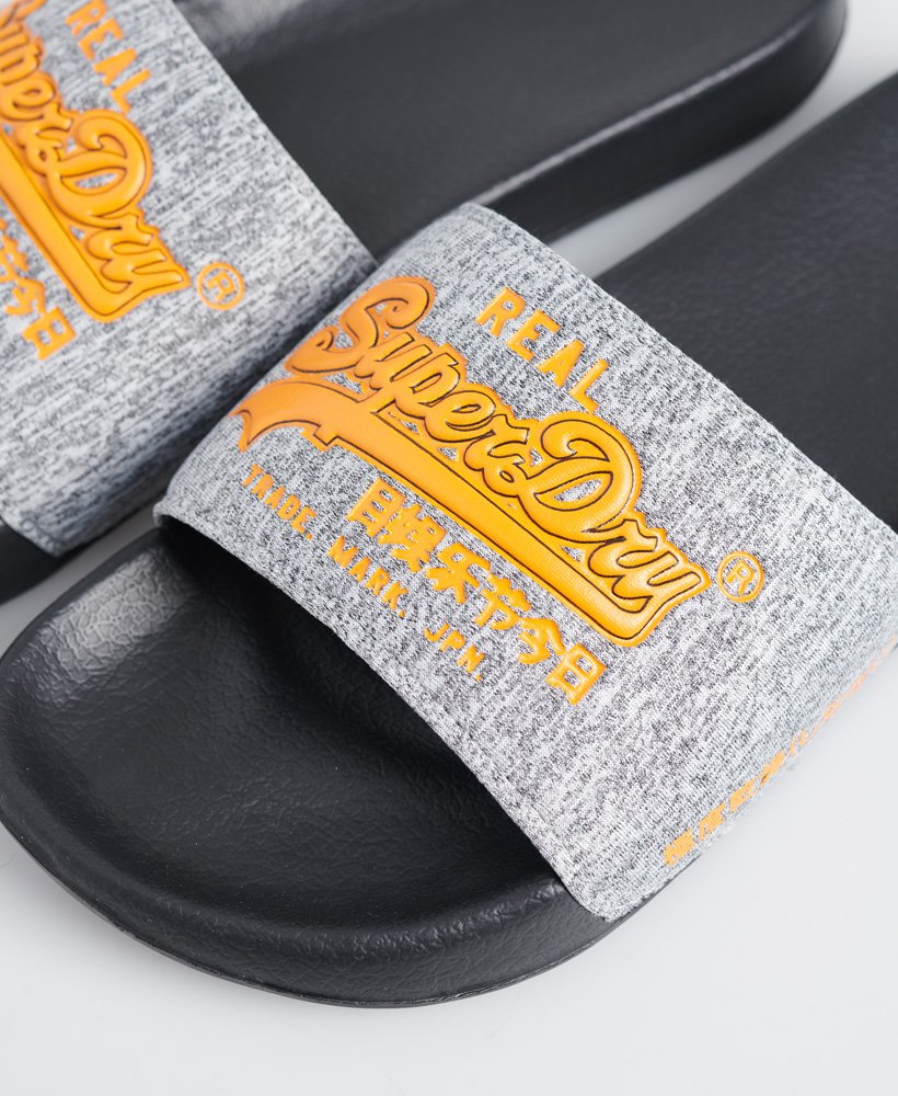 Superdry Vintage Logo Pool Sliders - Mens Sliders
