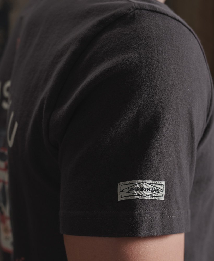 Superdry - T-shirt Rising Sun - T-shirts pour Homme