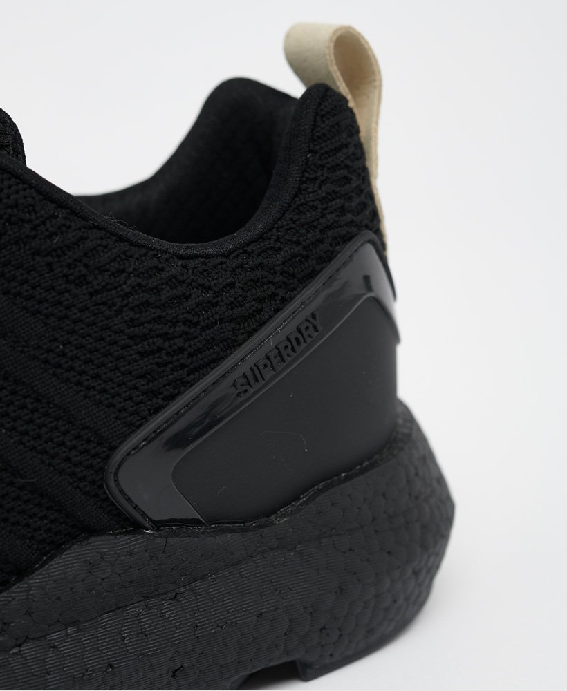 Mens - Agile Low Runner 2.0 Trainers in Black | Superdry