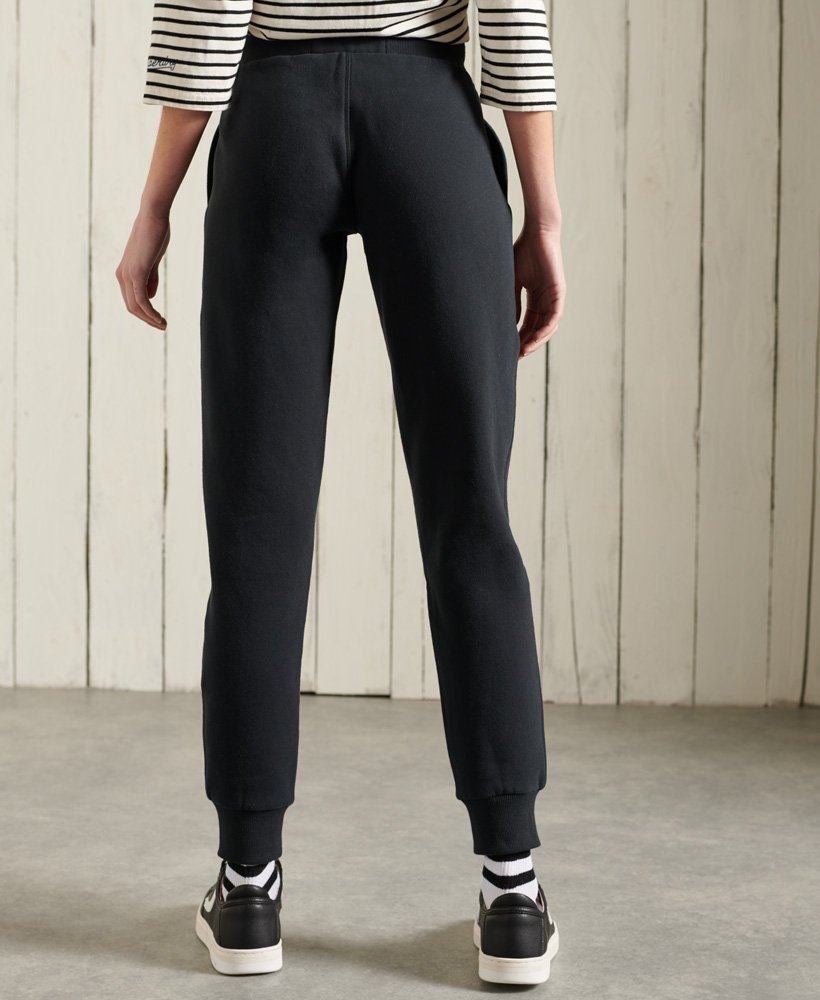 Damen Collegiate Jogginghose Mit Schriftzug Finster Marineblau