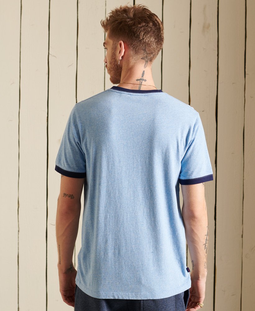 Superdry Organic Cotton Vintage Ringer T Shirt Mens T Shirts