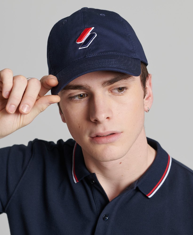 Womens Essential Baseball Cap In Navy Superdry Womens Essential Baseball Cap In Navy Superdry