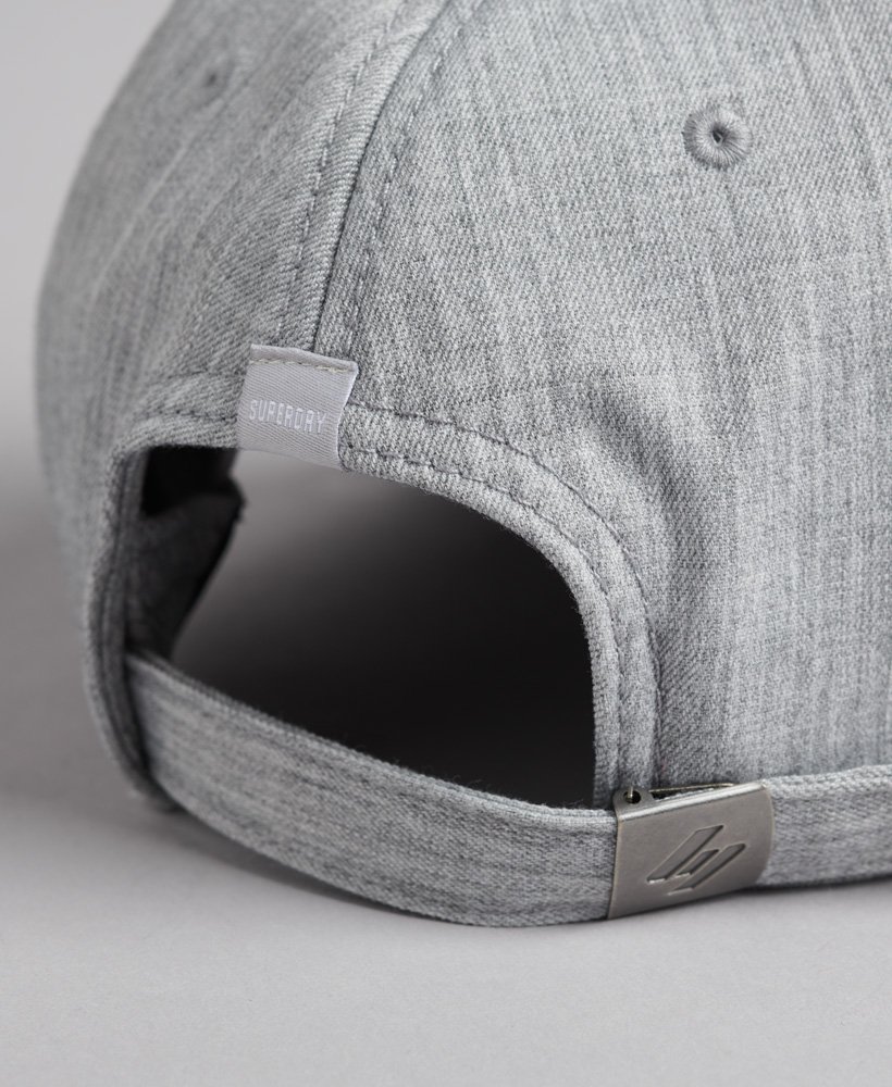 Women’s - Essential Baseball Cap in Cadet Grey Marl | Superdry UK