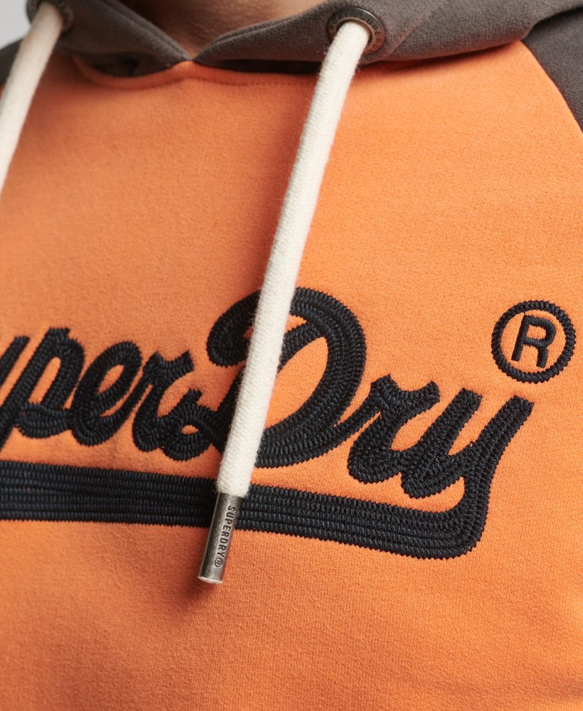 Superdry American Classics Raglan Hoodie Mit Vintage Logo Herren Hoodies