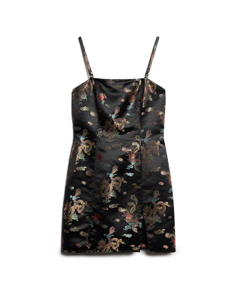 Superdry Brocade Mini Dress Womens Womens Trending