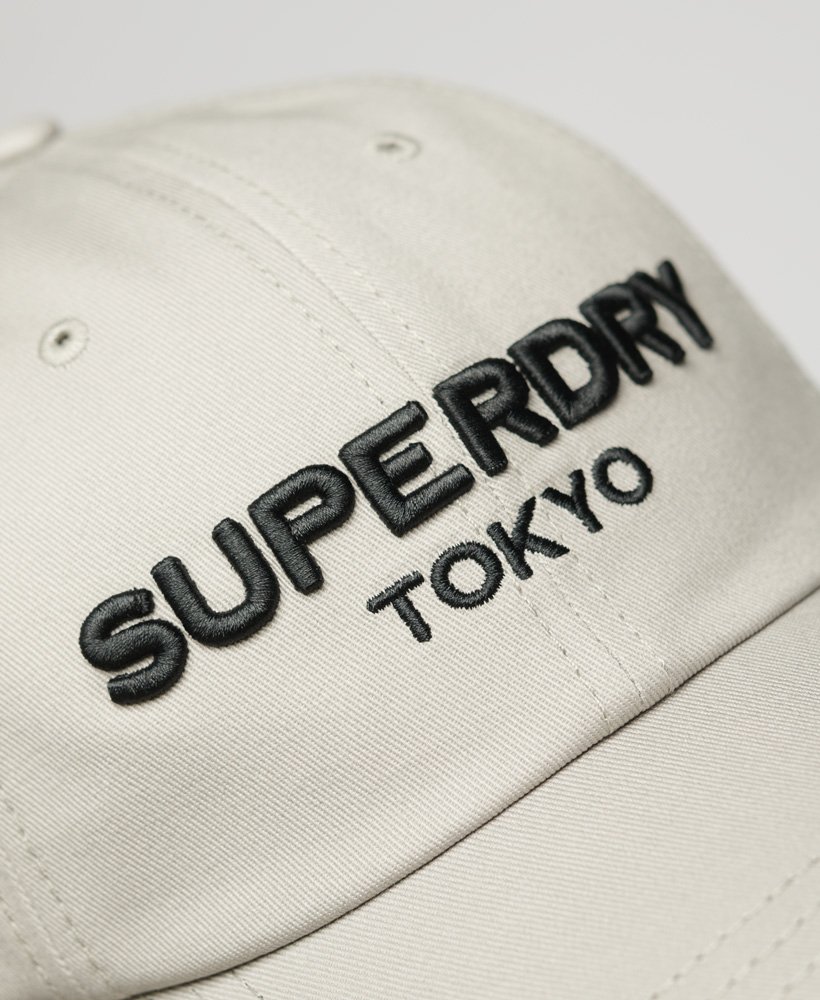 Women’s - Graphic Baseball Cap in Warm Grey | Superdry UK