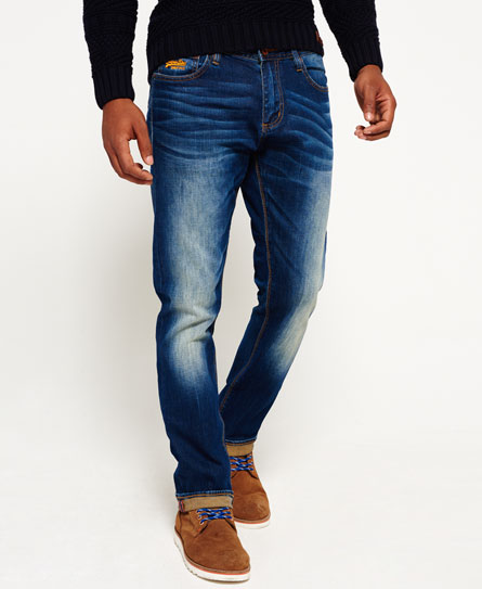 Mens Slim Fit Jeans | Classic Denim & Distressed Details | Superdry